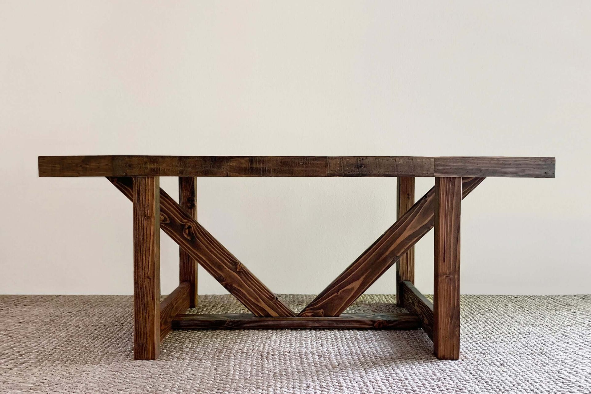 Trestle Dining Table – Kase Custom